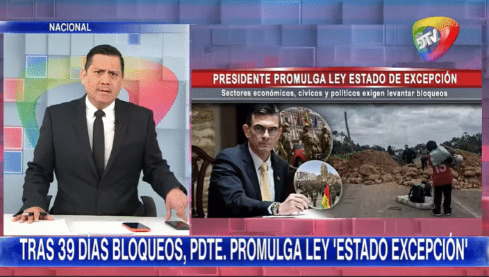 Bolivia cumple 39 días de bloqueos con 93 tramos cerrados; Ley de ...